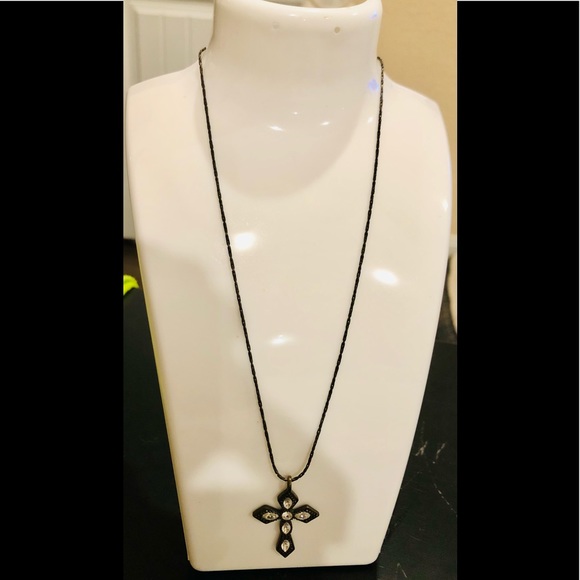 Source Unknown | Jewelry | Long Cross Necklace | Poshmark